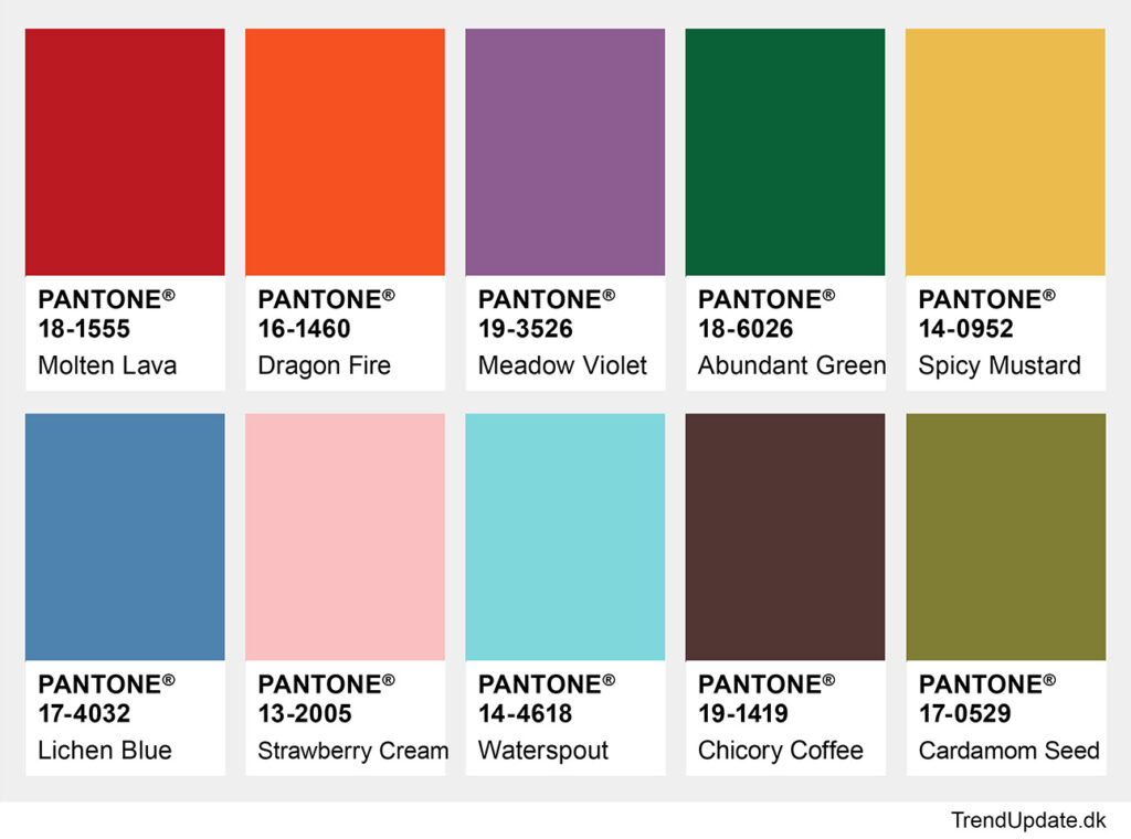 Modefarver Autumn 2022 | TrendUpdate | Stargate Trendbureau